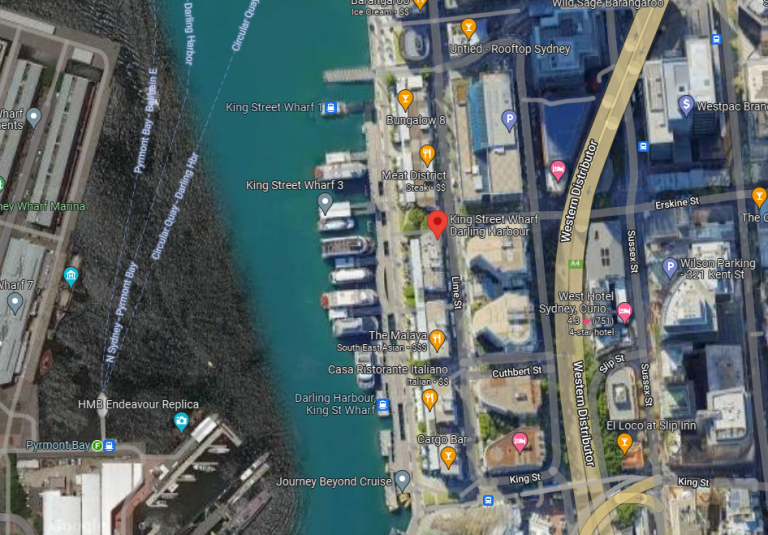 Sydney Wharfs: East Coast Sailing